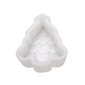 Silicone Soap Molds Christmas Themed Resin Casting Silicone Craft Mould for Candle Making Ornaments Epoxy Casting Molds