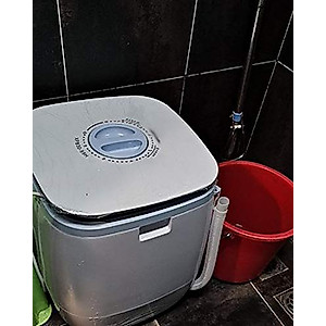 ZLXDP Mini Wash Machine Semi-Automatic Single-Barrel Washer Prevent Winding Wheel Laundry Product