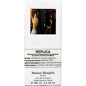 Maison Margiela Replica Whispers in the Library Eau de Toilette 100ml / 3.4 oz,MMMNCU025