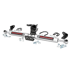 Rough Country N3 Dual Steering Stabilizer for 18-24 Jeep JL/Gladiator JT - 87304