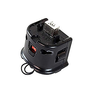 PUZOU Anti-Slip Shockproof Silicone Cover Protective Case and Accelerator Set Silicone Skin Case Cover Compatible for Motion Plus Remote Controller