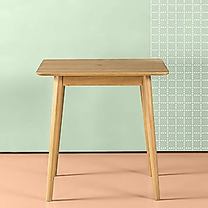 ZINUS Sandra 30 Inch Wood Dining Table / Solid Wood Kitchen Table / Table Only / Easy Assembly