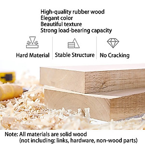 BALANBO Kid's Desk Kid's Table with Drawers and Bookshelf Wooden Kid's Media Desk Student Learning Computer Workstation and Writing Desk (White…