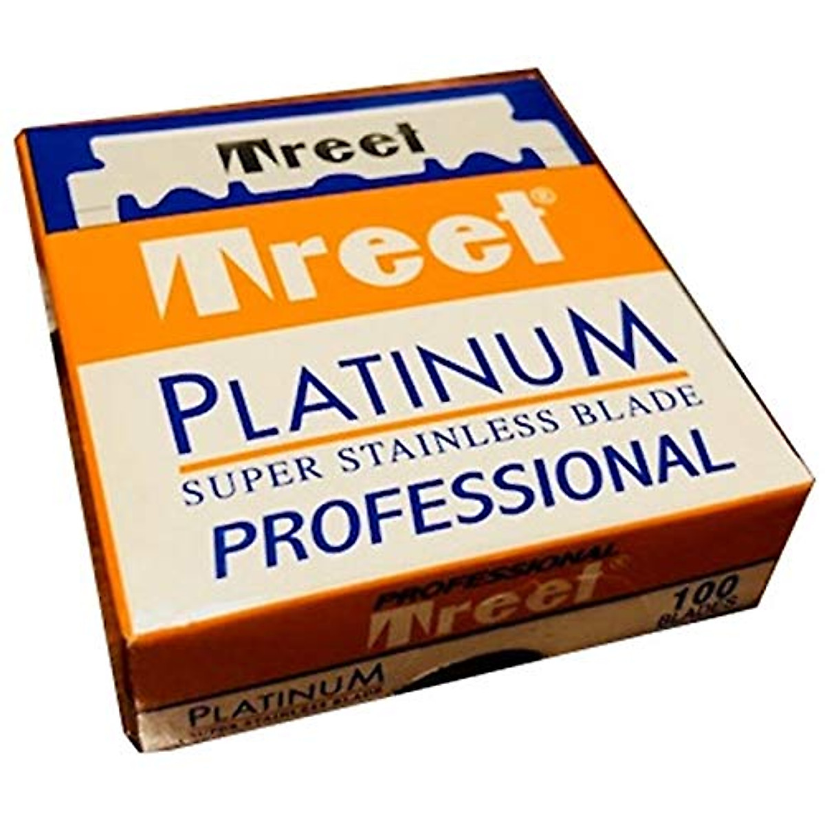 Razor Blades Club Derby-Shark-Treet 300 Quality Single Edge Razor Blades Sampler (3 different brands)