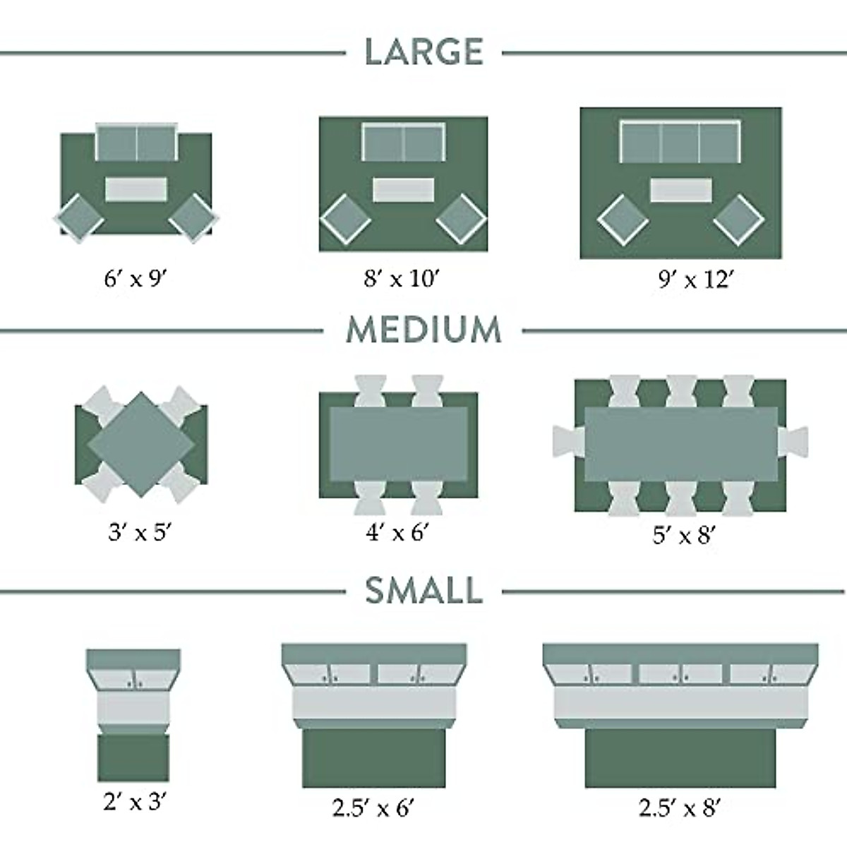 Edenbrook Area Rugs for Living Room - Black and Cream Rug-Low Pile Perfect for High Traffic Areas, 8x10 Rug