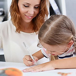 Adhesive Glue Pens Crafting Fabric Pen Liquid Glue Pen Provides Point Application for Die-Cuts Glitter Card Making Quilting Crafts Supplies (3 Pieces)