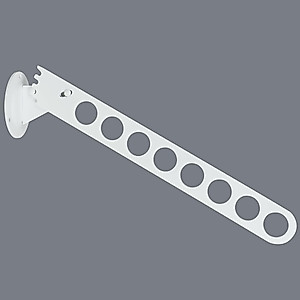 Alise Wall Mounted Clothes Drying Rack, Stainless Steel Adjustable Laundry Room Hanging Rack, Laundry Clothes Hanger Rack Space Saving for Laundry Closet Bathroom Bedroom