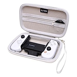 LTGEM case for Backbone One Mobile Gaming Controller, Handheld Gaming Console Portable Travel Holder, Extra Mesh Pocket for Cables Power Bank Accessories
