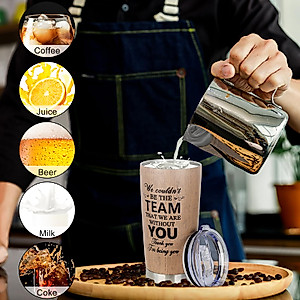 DECZHIYU Boss Gifts for Men - Boss Day Gifts for Him - Christmas Birthday Appreciation Gifts for Boss from Employee - Male Boss Manager Leader Principal Gifts Ideas - 20 oz Stainless Steel Tumbler