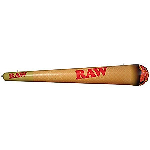 RAW Natural Rolling Papers, Hanging Inflatable Cone Joint, Brown