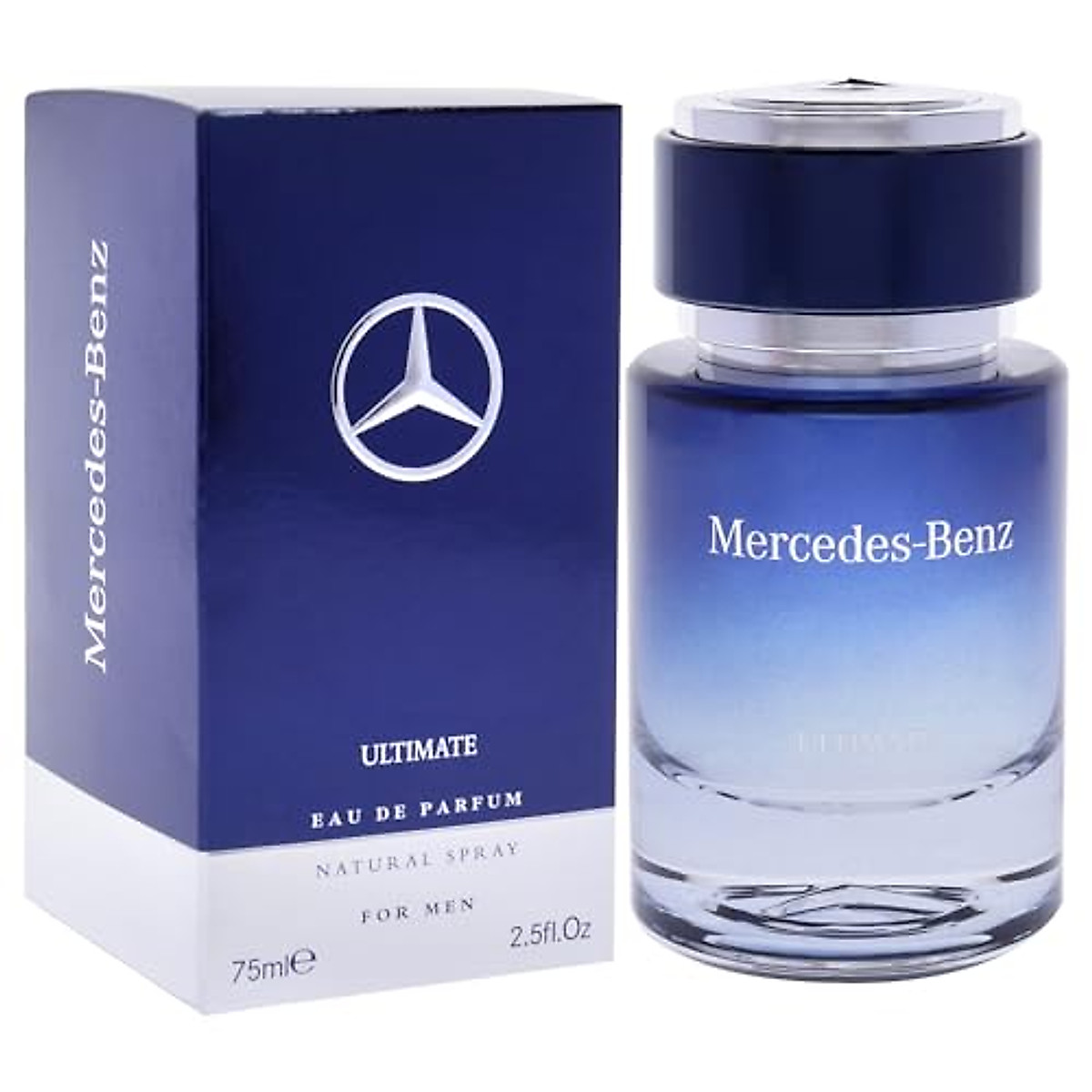 Mercedes-Benz For Men Ultimate - Eau de Parfum for Men - Long Lasting Mens Cologne - Amber, Patchouli Cologne for Men - Perfume for Men - 2.5 oz