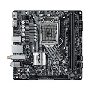ASROCK H510M-ITX/AC LGA1200/ Intel H510/ DDR4/ SATA3&USB3.2/ M.2/ WiFi&Bluetooth/Mini-ITX Motherboard
