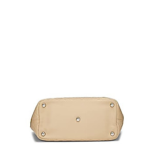 CHANEL, Pre-Loved Beige Quilted Calfskin Cambon Ligne Tote Large, Beige