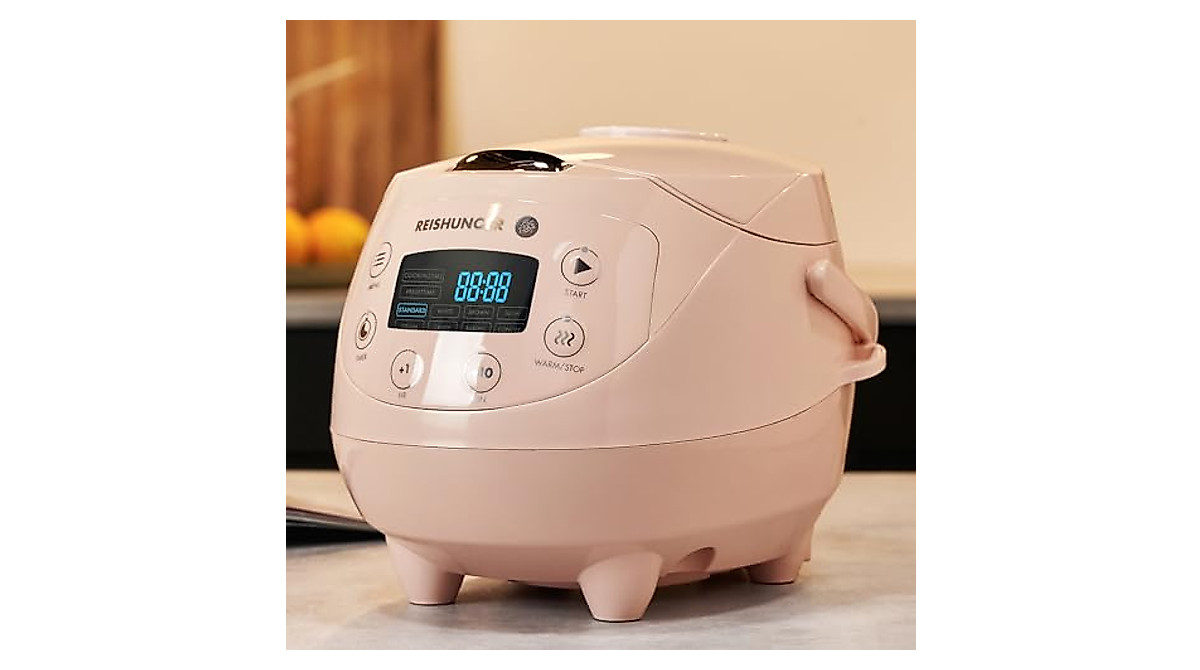 Reishunger Mini Rice Cooker & Steamer: Perfect Rice & More