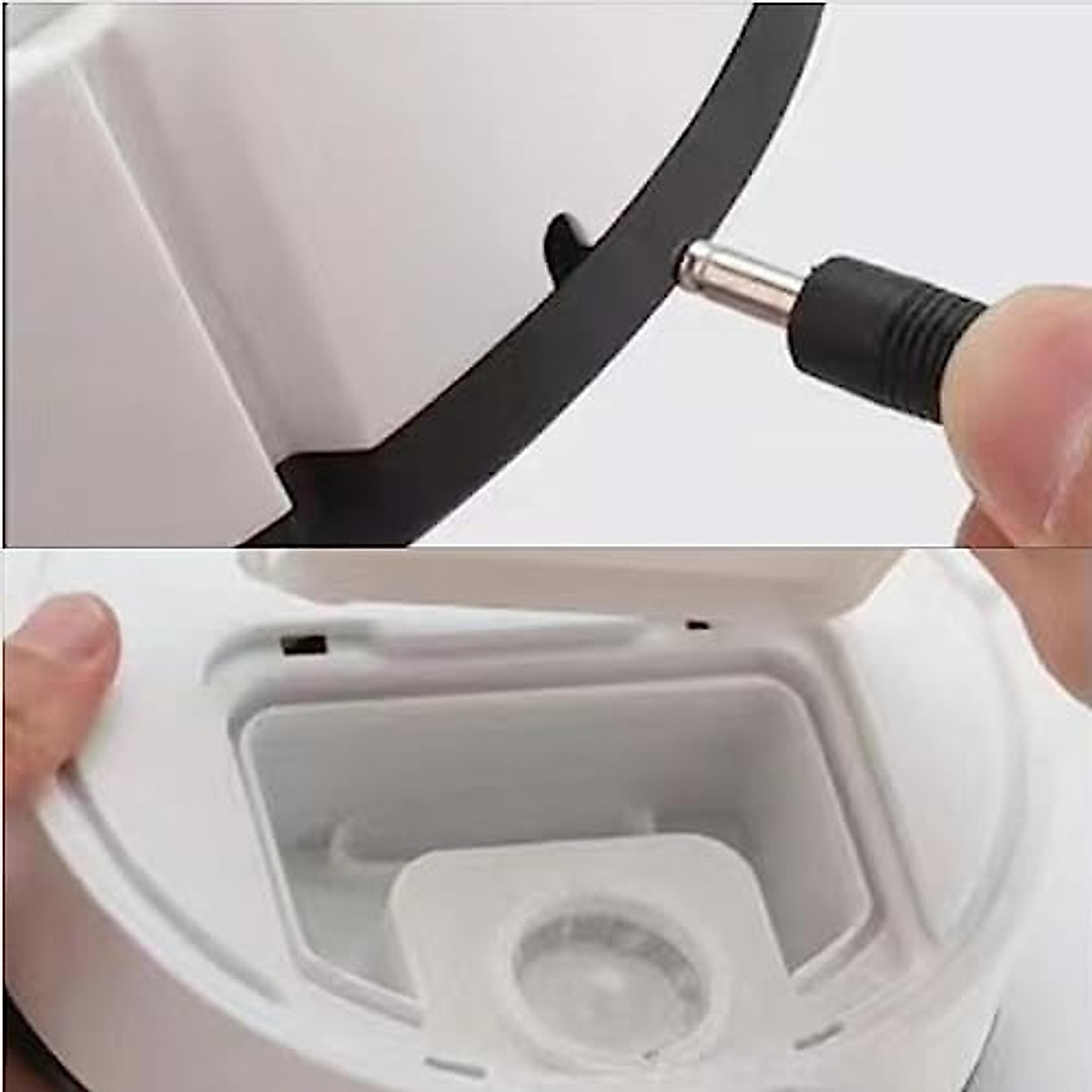 PRUVA Robotic Vacuum Cleaner, 3-in-1 Sweeping Robot Vacuum Cleaner, Multifunctional Suction Robotic Vacuums with Ultra-Quiet Function, USB Charging Household Robotic Vacuum Cleaner Home Cleaning