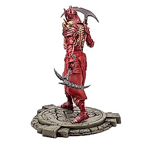 McFarlane Toys - Diablo IV Rend Barbarian and Blood Necromancer 2pk Gold Label 1:12 Scale Posed Figures, Gold Label, Amazon Exclusive