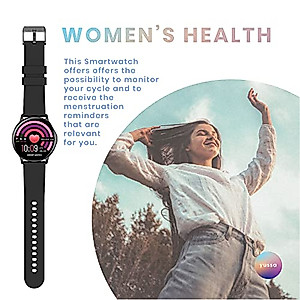 yussa Smartwatch Answer/Make Calls | Speaker | 1.32 '' HD Full Screen | AI Assistant | Android Smartwatch & iPhone Compatible | Fitness & Health Tracking | +20 Sports | for Man and Woman