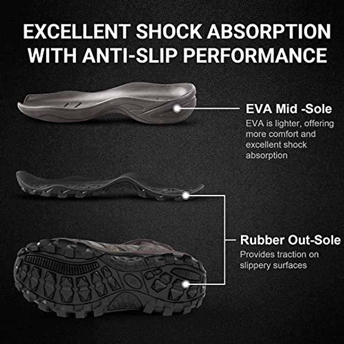 Obcursco Hunting Boots for Men, Waterproof Insulated 6mm Neoprene Rubber Boots for Hunting and Outdoor Activities (Camo, 10)