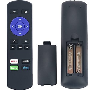 PERFASCIN New IR Replacement Remote fit for Roku 1 2 3 4 LT HD XD XS Premiere Ultra Express Streaming Player with HULU Sling 4620XB 3050R 4620R 3900XB 3700XB 2000C 2710R 4210XB 3900R 2500R LT 2700R