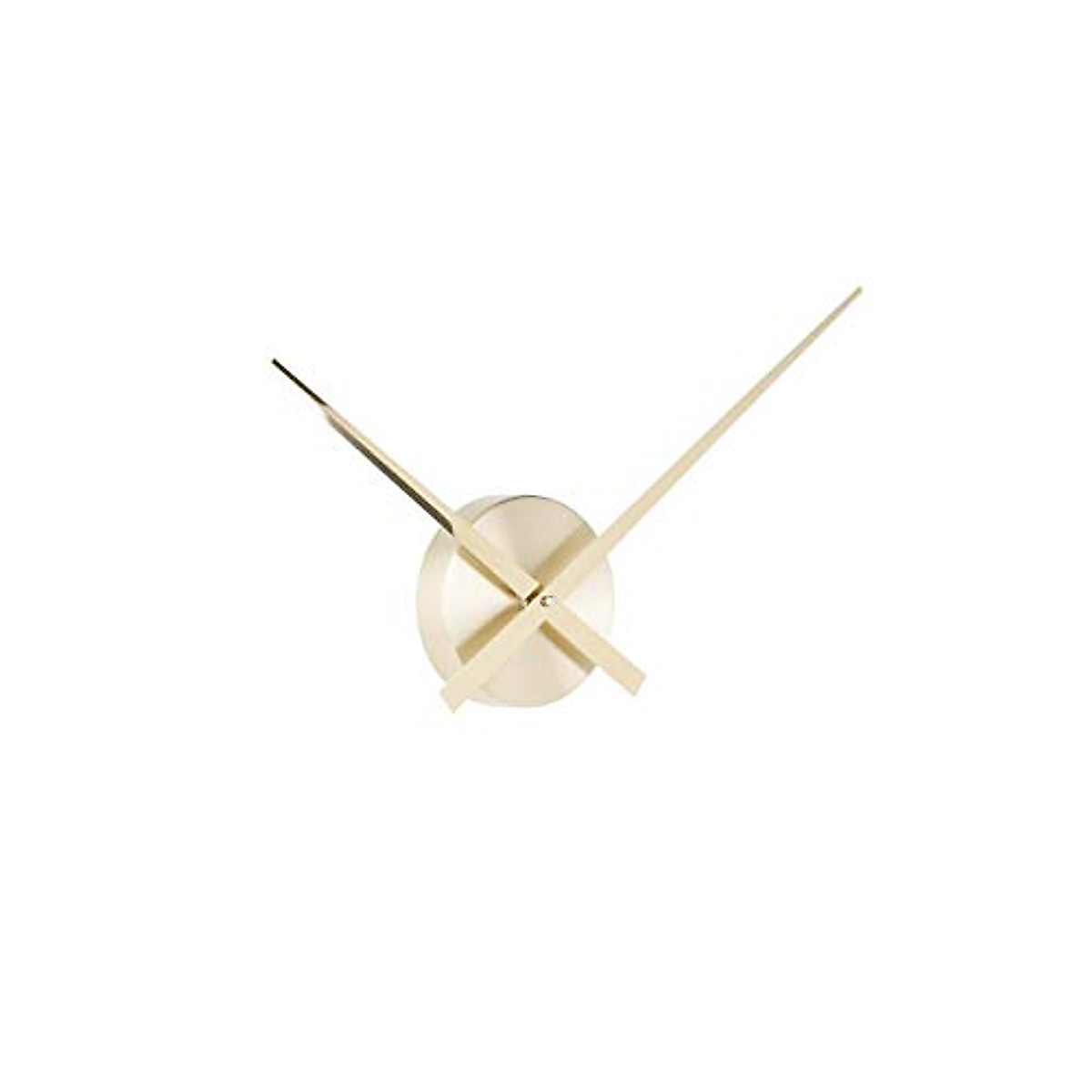 Karlsson Little Big Time Aluminum Wall Clock, Mini, Gold