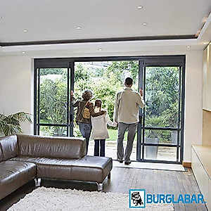 Burglabar 2 Pack - Great for Sliding Patio Door Lock, (Use 2 for doors) for Basement Windows,Child Safety