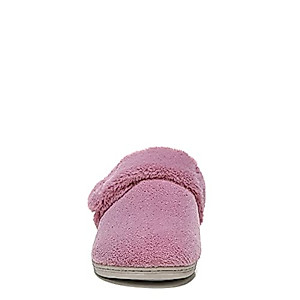 Vionic Adjustable Slipper With Orthotic Arch Support - Dusky Orchid - 7 Medium