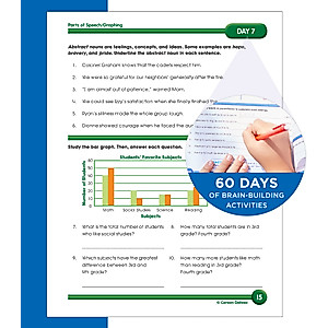 Summer Bridge Activities 3rd to 4th Grade Workbook, Math, Reading Comprehension, Writing, Science, Social Studies, Fitness Summer Learning Activities, 4th Grade Workbooks All Subjects With Flash Cards