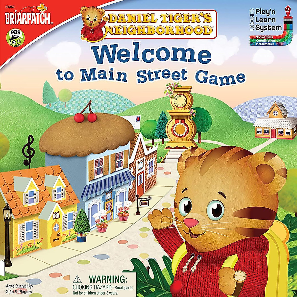 Briarpatch | Daniel Tiger's Neighborhood Welcome to Main Street, Based on Mister Rogers' Neighborhood, Preschool Game, Ages 3+
