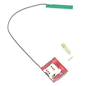 GSM Module Kit Mini GPRS Board MicroSIM Card TTL Serial Port for Micro Controller(with Antenna)