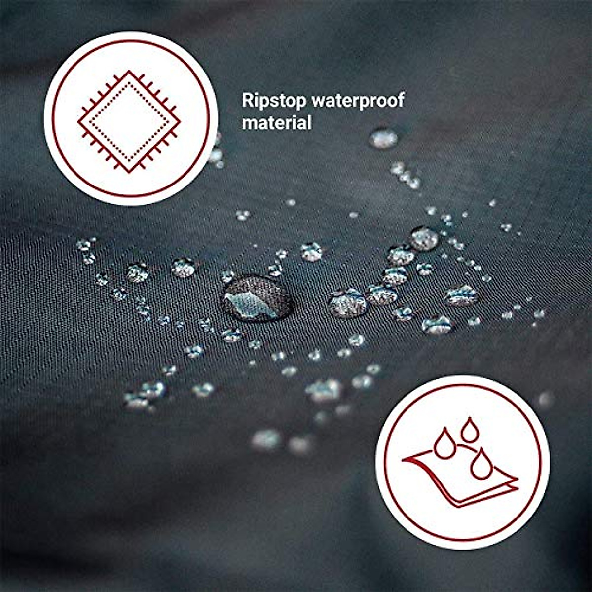 Indeed BUY Waterproof UTV Cover, 420D Heavy Duty Oxford Cloth for Polaris RZR Yamaha Can-Am Defender Kawasaki Ranger Cover 4-6 Seater Passenger Protects 4 Wheeler Integrated Trailer System