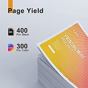 InkNI Compatible Ink Cartridge Replacement for Canon 245XL 246XL PG-245 XL Ink for Pixma TR4520 TR4522 MX492 MG2522 MX490 TS3122 TS3322 Printer (Black, Tri-Color)