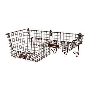 Spectrum Diversified Vintage Entryway Station, Large, Bronze