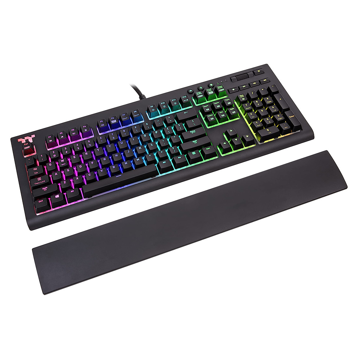 Thermaltake TT Premium X1 RGB CherryMX Blue - Japanese Keyboard - Gaming Keyboard KB430 KB-TPX-BLBRJP-01