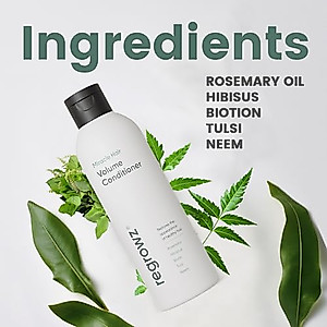 Regrowz Miracle Hair Volume Conditioner 7oz - For Fine,Thin Hair - Boost Shine & Thickness - Suitable for Men and Women - Hair Growth Repair Treatment with Biotin