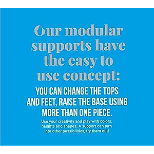 So BOLEIRAS ABS Plastic Colorful Set of 3 Cake Stands (Pink), Easy to use Concept for a More Creative Production for Party, Wedding, Small 9Inchx5Inch, Medium 11Inchx7Inch, Large 12,5Inchx10Inch