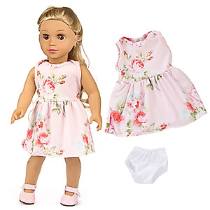 XFEYUE American 18 inch Doll Clothes and Accessories for 18 inch Doll, Mermaid Costumes and Various Styles of Doll Clothes for Child Birthday Gifts