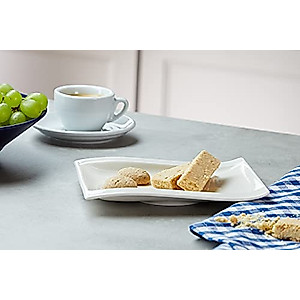 Villeroy & Boch New Wave B&B Appetizer Plate, 7 x 6 in, White