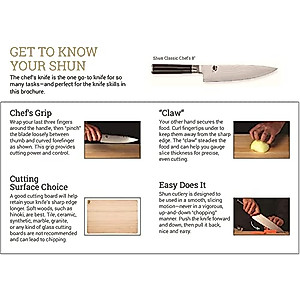 Shun Cutlery 13-Slot Bamboo Knife Block, Made from Tough, Sustainable Bamboo, Authentic, Japanese Universal Knife Block, Knife Holder for Kitchen Counter