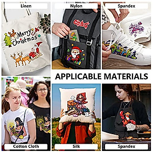 L&C Premium DTF Ink, DTF Transfer Ink Refill for epson L1800 et-8550 xp15000 DTF Printers, Heat Transfer Film Printing Ink Set 200ml X 5