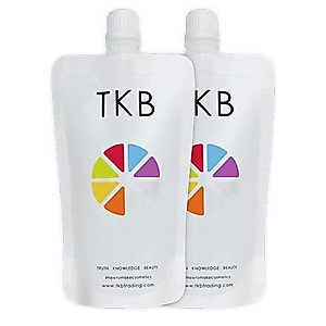 TKB Lip Gloss Base | Clear Versagel Base for DIY Lip Gloss, Made in USA 11 oz (2 of 5.5 oz bags) Mineral-Oil-Free