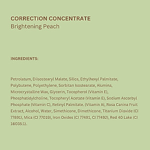 Pixi Correction Concentrate - Brightening Peach | Under Eye Colour Corrector | Illuminating Concealer For Under Eyes | 0.1 Fl Oz