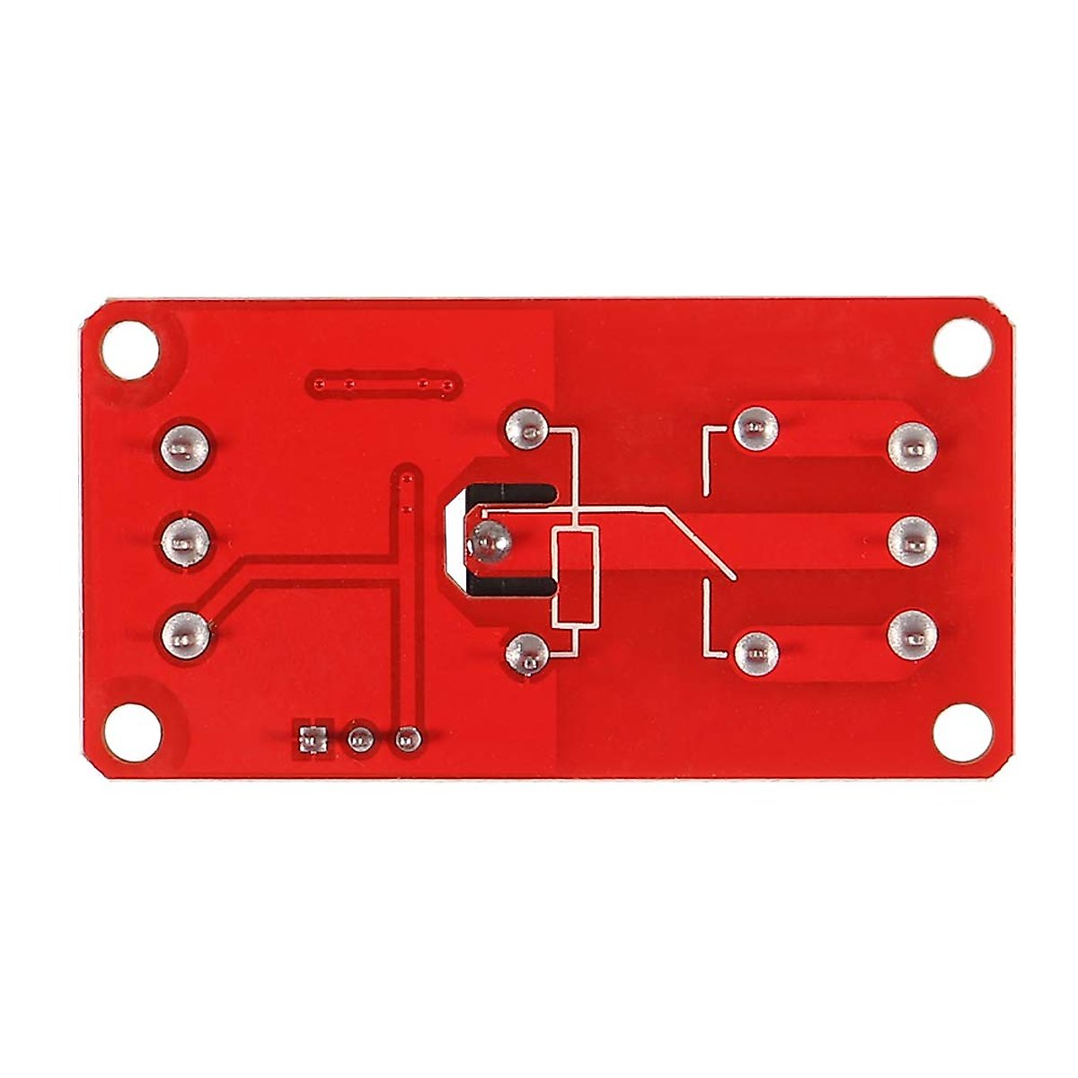 Aoicrie 5Pcs DC 5V 1 Channel Relay Module Board Shield with Optocoupler Isolation Support High or Low Level Compatible Development Board Trigger