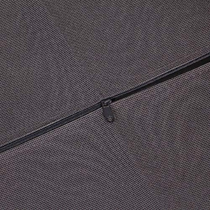 DIOMMELL 6 Pack Foldable Cloth Storage Box Closet Dresser Drawer Organizer Fabric Baskets Bins Containers Divider for Clothes Underwear Socks Lingerie Clothing, Dark Grey 00-0600