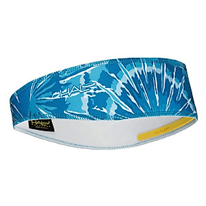 Halo Headband Pullover, Blue Tie Dye, One Size