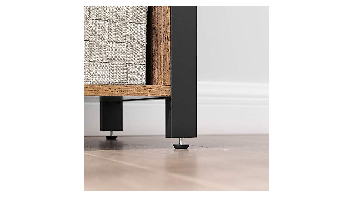 VASAGLE Lowell Storage Cabinet - Rustic Industrial Sideboard