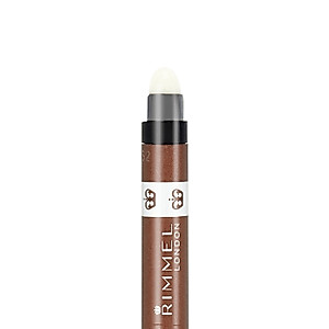 Rimmel London Exaggerate Smoke n' Shine Eye Definer Eyeliner, Long-Wearing, Gel Formula, Flake-Free, 002, Copper Bling, 0.01oz