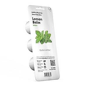 Click and Grow Smart Garden Lemon Balm Plant Pods, 3-Pack