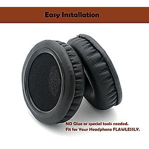 DowiTech Premium Headphone Replacement Ear Pads Cushions Headset Earpads Compatible with Sennheiser HD414 HD-414 Headset