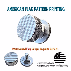 KAYBOO Welding Hood Pipeliner Helmet Fasteners-1Pair Silver Aluminum Helmet Pipeliner Headgear Replacement Parts Accessories Screws Flip Hood, Anti-Rust and Durable (Silver-gh)