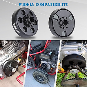 Go Kart Clutch 3/4" Bore 10T for 212cc Predator Engine Go Kart Minibike Honda Kart Engines (3/4" Bore 10T)…